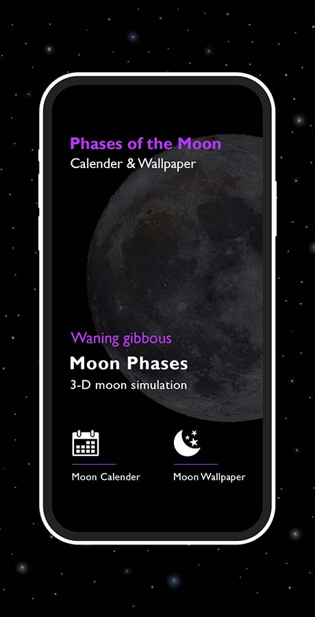 Moon Phases Calender - Lunar calendar - Check Moon Phase - Moon Phase Widget - Today Phase by ...